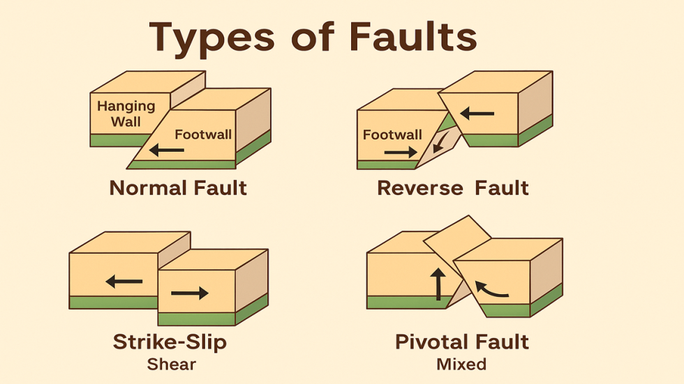 Different Types of Faults