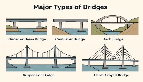 Major Types of Bridges