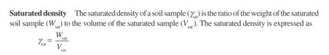 Density of Soil