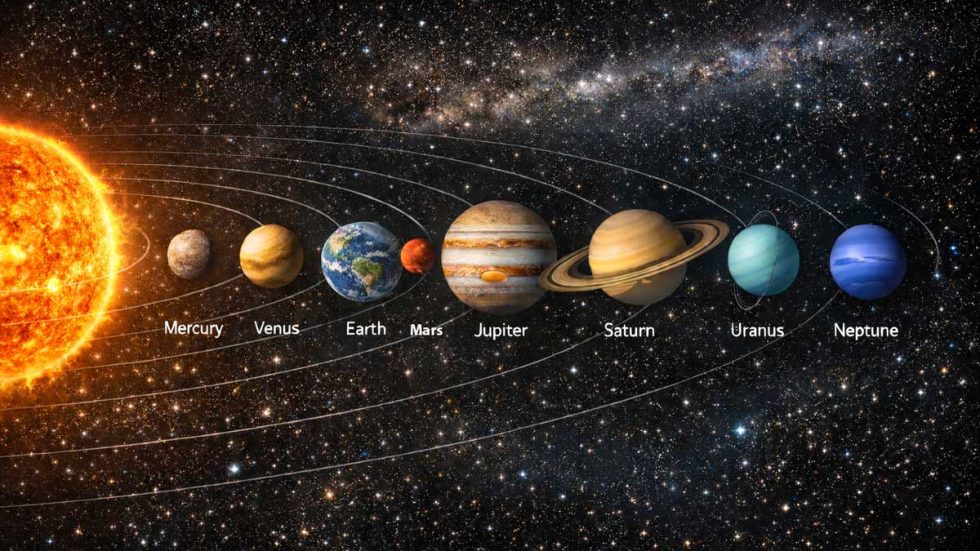 Planets Distance from the Sun: Order of the Planets with Chart